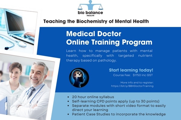 Bio Balance Health - Teaching the Biochemistry of Mental Health