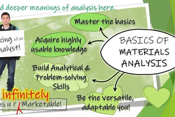 Advanced Techniques for Materials Analysis | Learning for Life