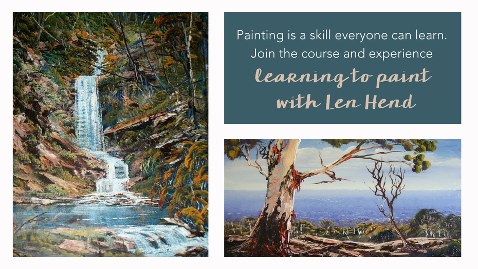 Learn to Paint with Len Hend ADVANCED on openlearning.com